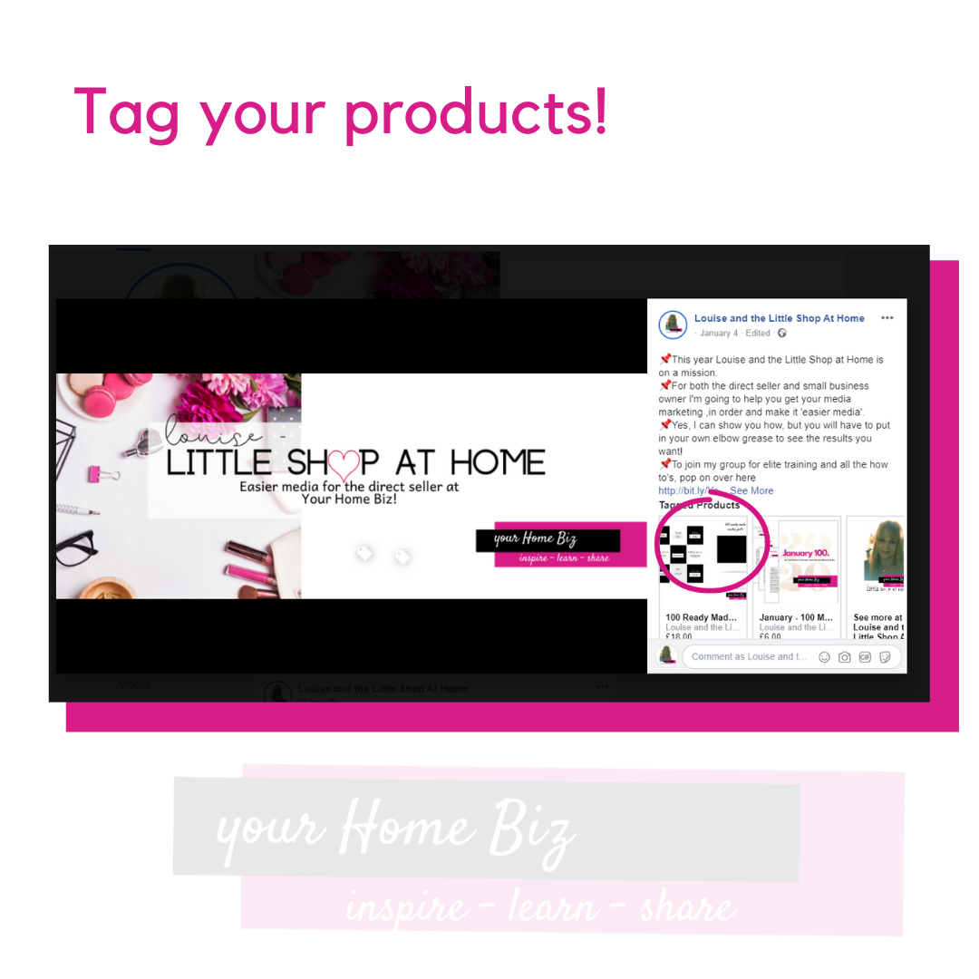 4 Easy-Peasy ways to work your Facebook Shop – and another one ...