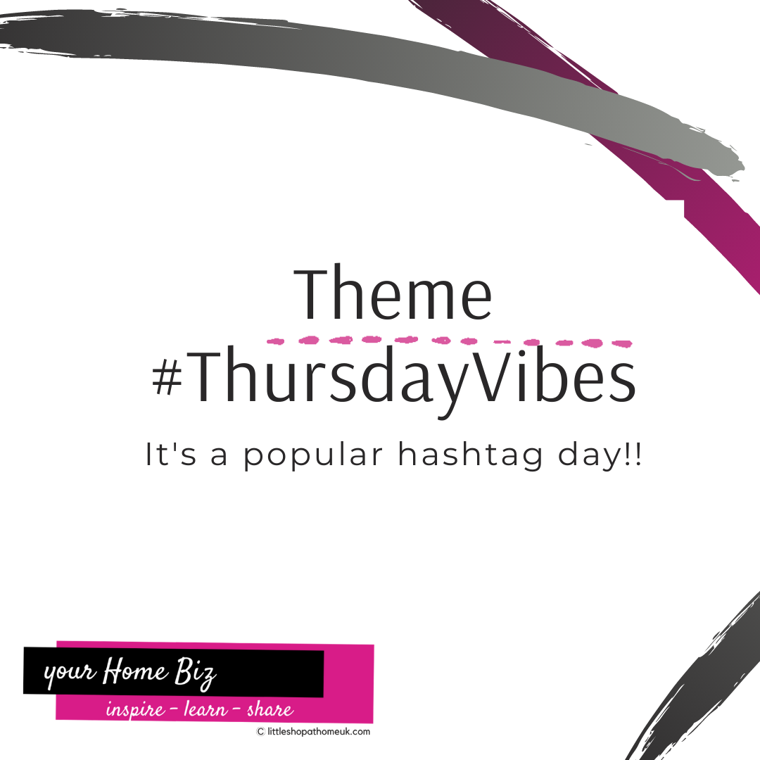 Theme Thursday (it’s a popular hashtag day!) – Little Shop At Home